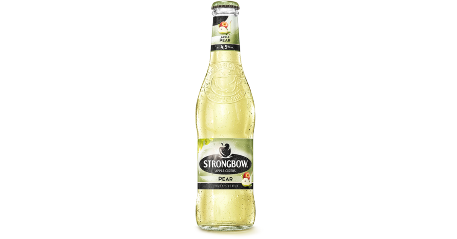 Strongbow Pear palackos almabor, körte ízesítéssel 0,33l - Strongbow ...