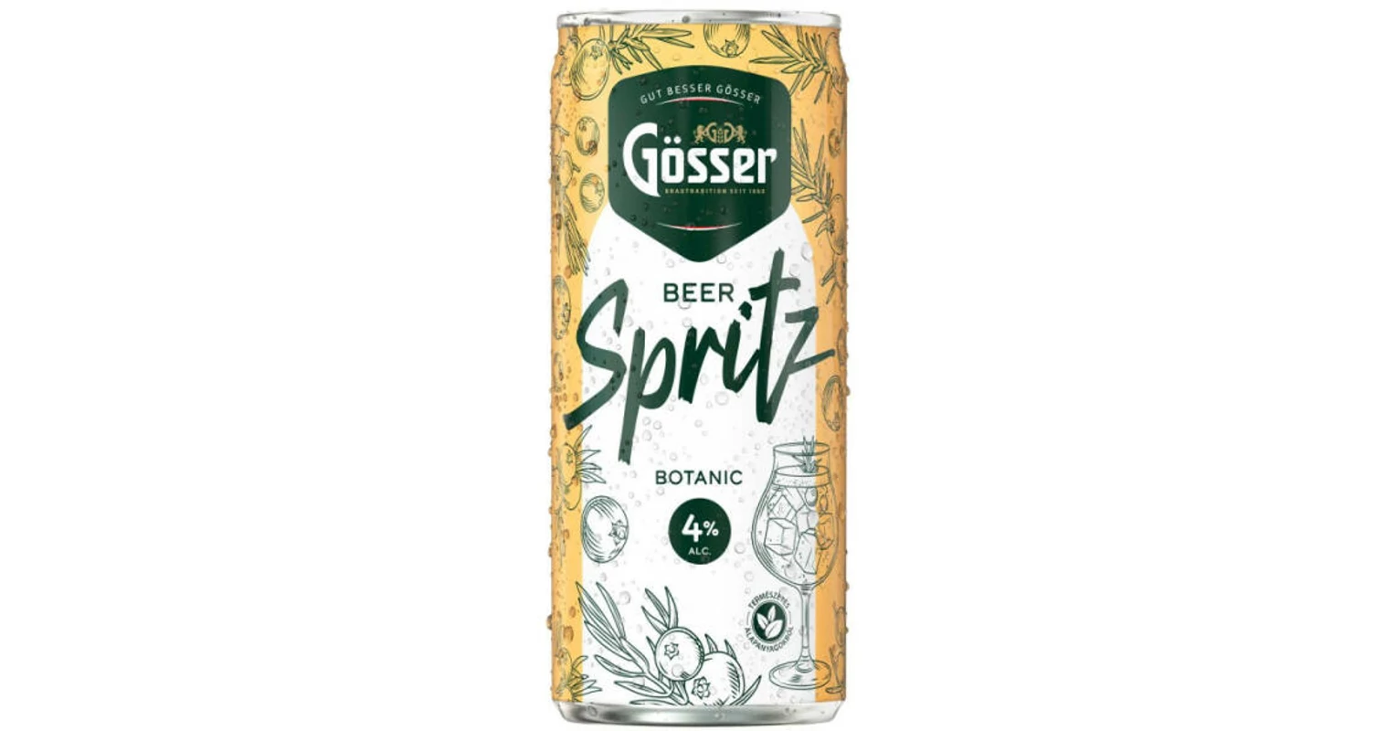 Gösser Spritz Botanic 0,33l dobozos sör DRS - Gösser - Anhtoni online ...