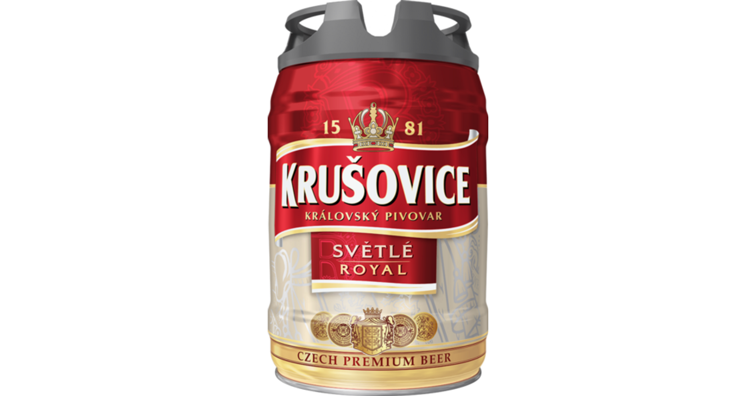 Krusovice Svétlé hordós sör 30l - Krusovice - Anhtoni online ital ...