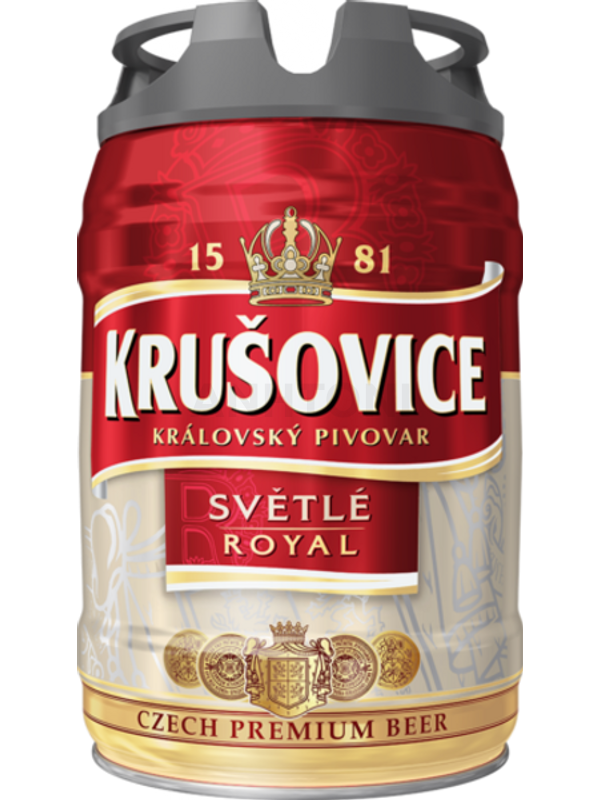 Krusovice Svétlé hordós sör 30l - Krusovice - Anhtoni online ital ...